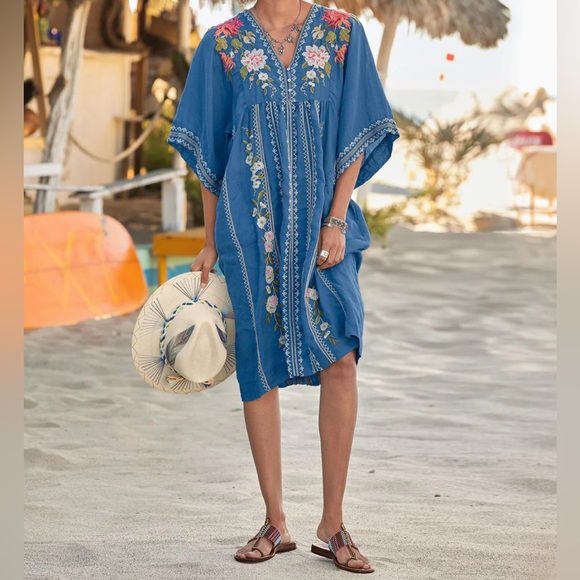 Johnny Was | Dresses | Johnny Was Nalina Kimono Dress New With Tags ...